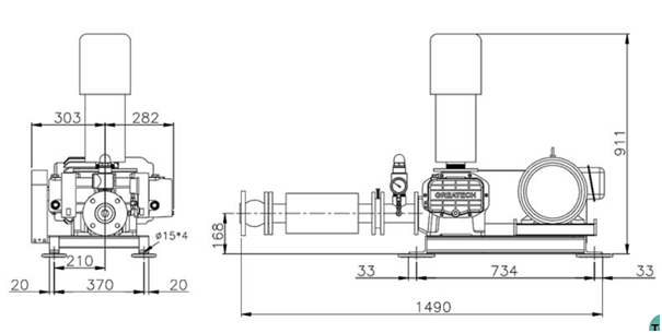 Root Blower Greatech G-65 | Aquamart Indonesia